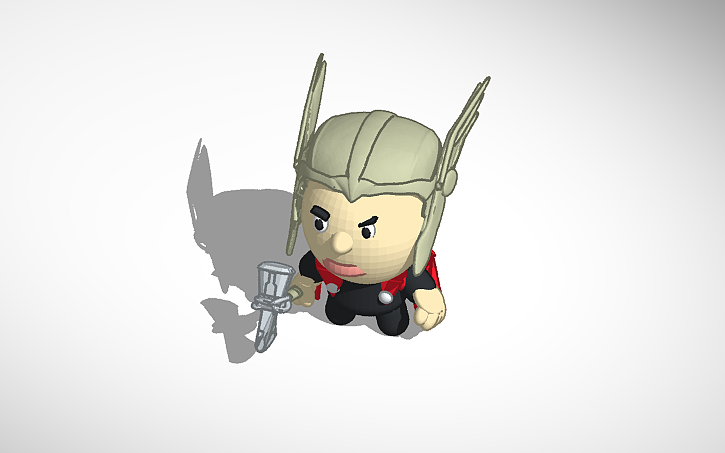 3D design Thor - Tinkercad