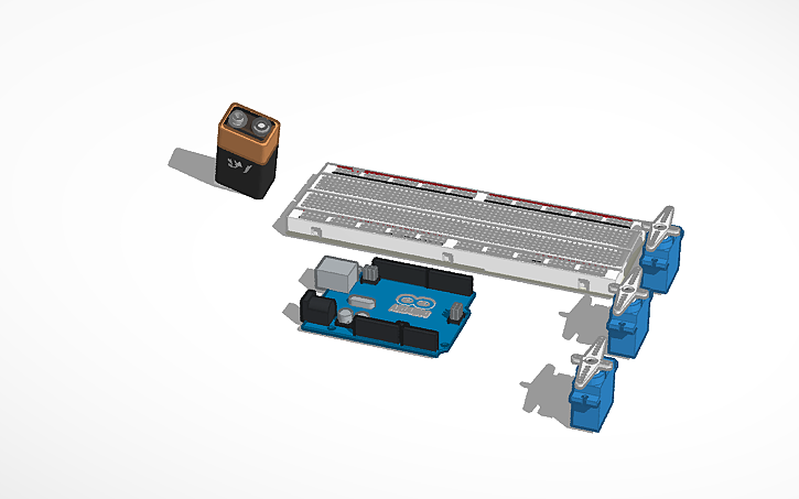 3d Design Copy Of Arduino Uno Tinkercad