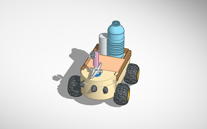 3D design Fire Fighter prototype - Tinkercad