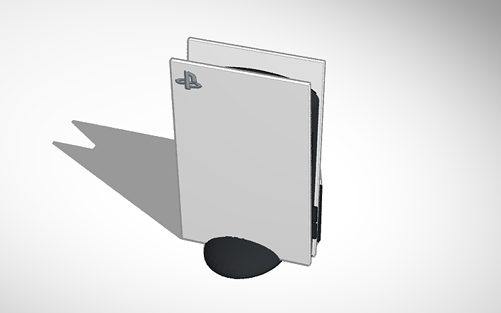 3D design Ps5 - Tinkercad