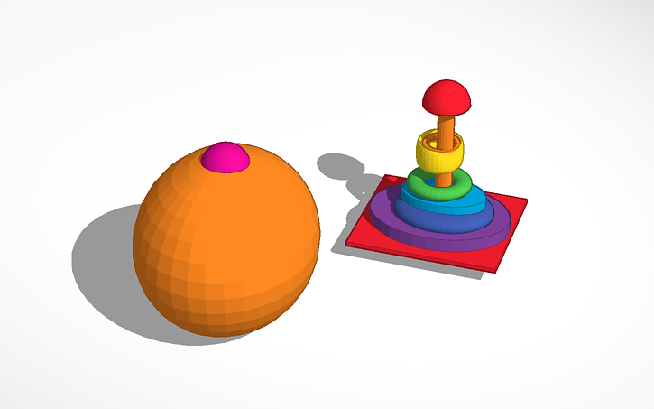 3D design baby toy | Tinkercad