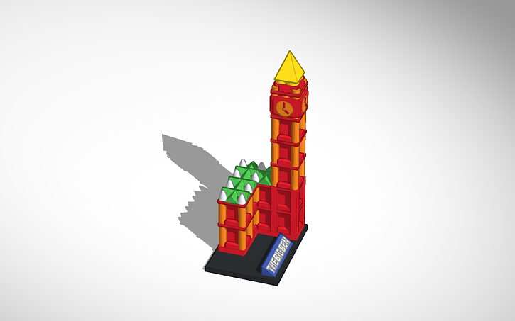 3D design Big Ben | Tinkercad