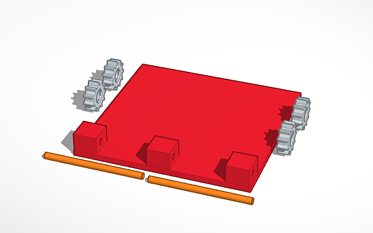 3D design CHASSIS | Tinkercad