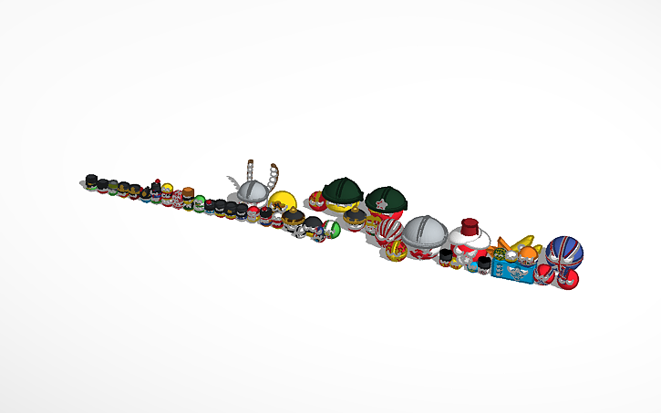 3D design Historical Countryballs - Tinkercad