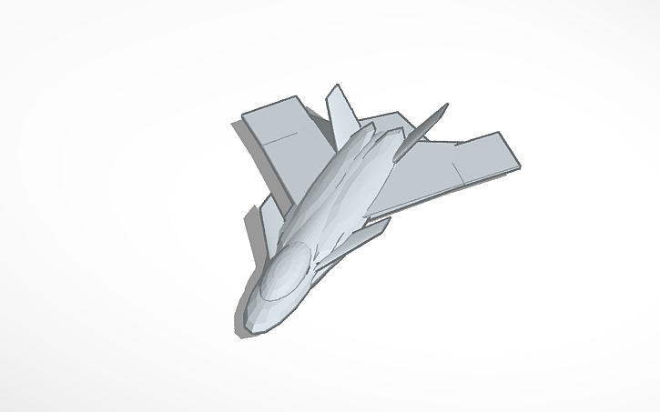 3D design TALON highly maneuverable fighter jet | Tinkercad
