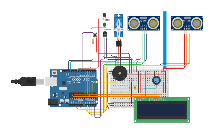 Circuit design Temperature-control - Tinkercad Circuit design Temperature-control - Tinkercad