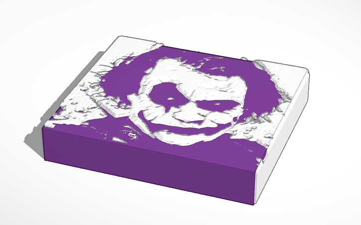 3D design my cool joker template | Tinkercad