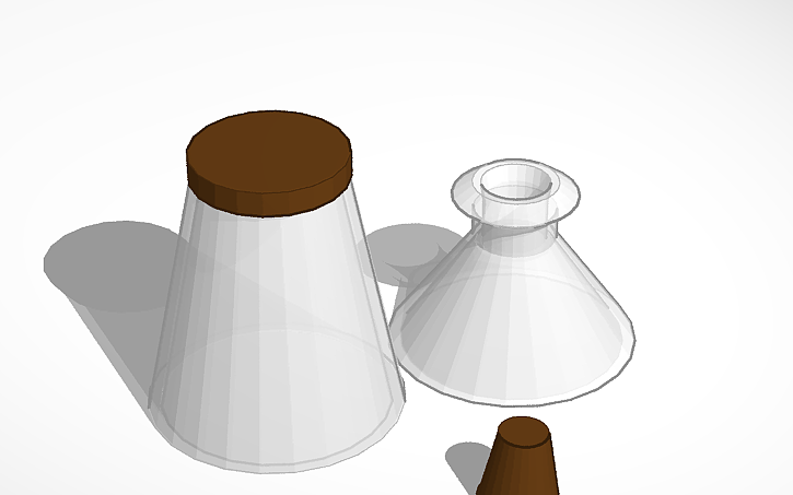 3D design Shield Hero Potion Bottle - Tinkercad