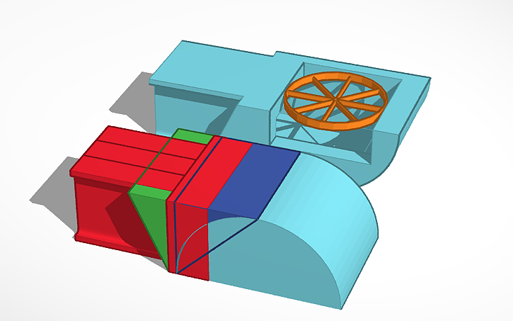 3D design Extractor Fan Exhaust Pipe - Tinkercad