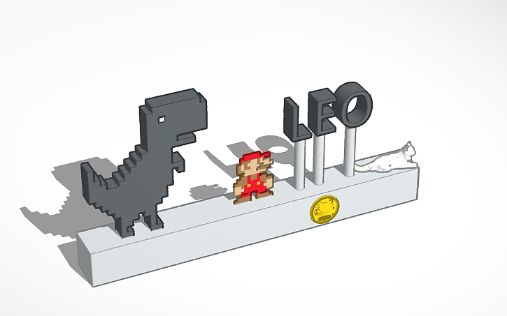 3D design Leo Table Ornamental | Tinkercad