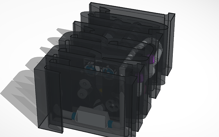 3D design RB26 engine - Tinkercad