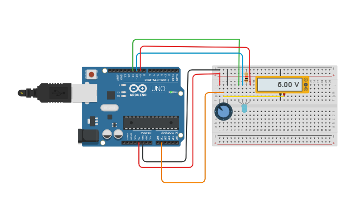 Circuit design Level 2 assign 3 - Tinkercad