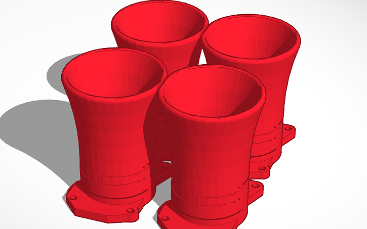 3D design keihin vp velocity stack - Tinkercad