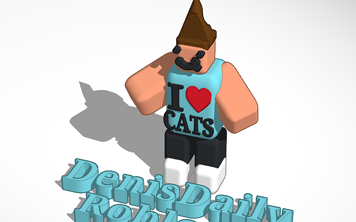 3D design DenisDaily (Roblox) | Tinkercad
