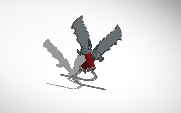 3D design Blades of Chaos Christian - Tinkercad