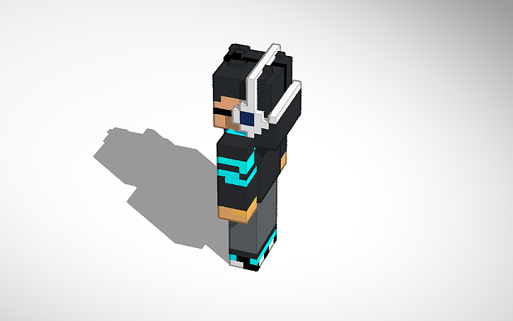 3D design My Minecraft skin - Tinkercad