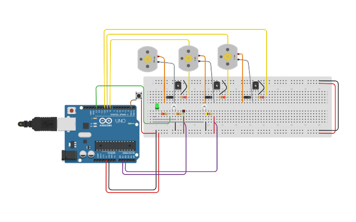 Circuit design smart fridge circuit | Tinkercad