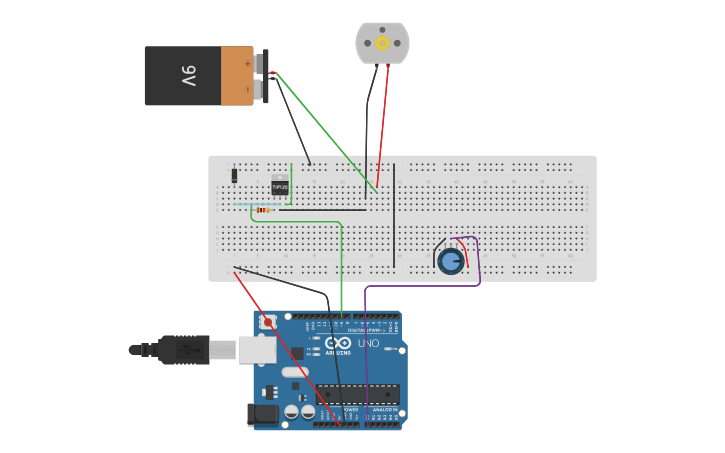 Circuit design Project 15 | Tinkercad
