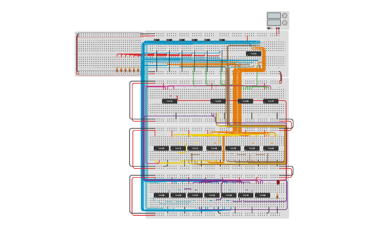 Circuit Design Simplification Of Boolean Expression Circuit F Tinkercad