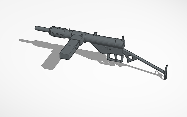 3D design sten - Tinkercad