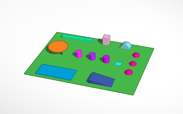 3d Design Obstacle Course Tinkercad