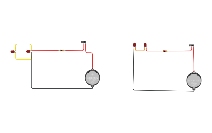 Circuit design Series and Parallel Circuits. | Tinkercad