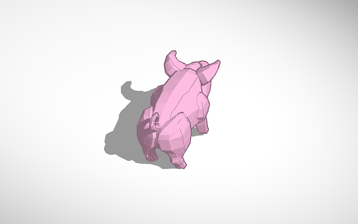 3D design piggy | Tinkercad