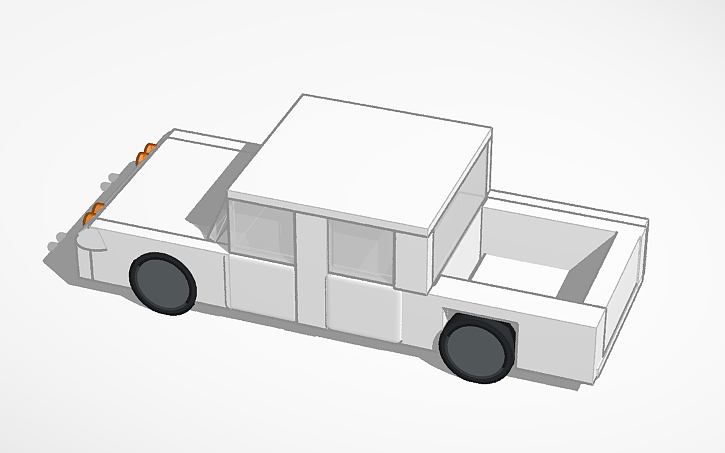 3D design Nice truck - Tinkercad