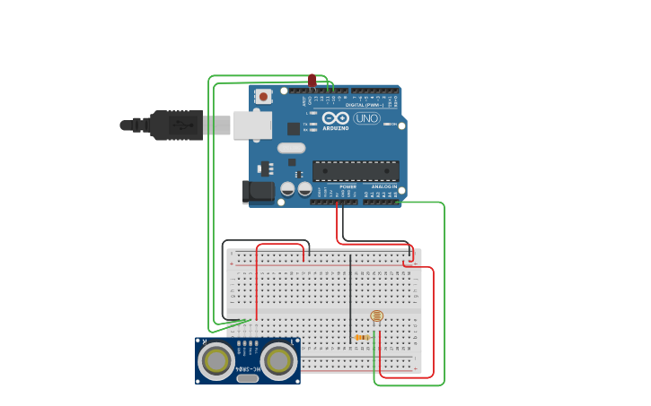 Circuit Design Smart Street Lighting System Ldr Ultrasonic Sensor