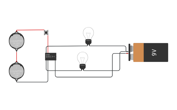 Circuit design Relê - Tinkercad