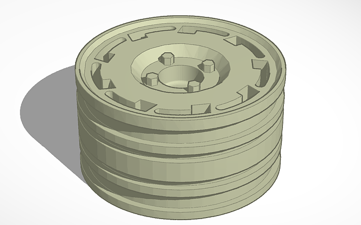 3D design P Slot Modified Centre | Tinkercad