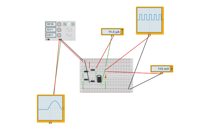 Circuit design Full_Wave_Rectifier | Tinkercad