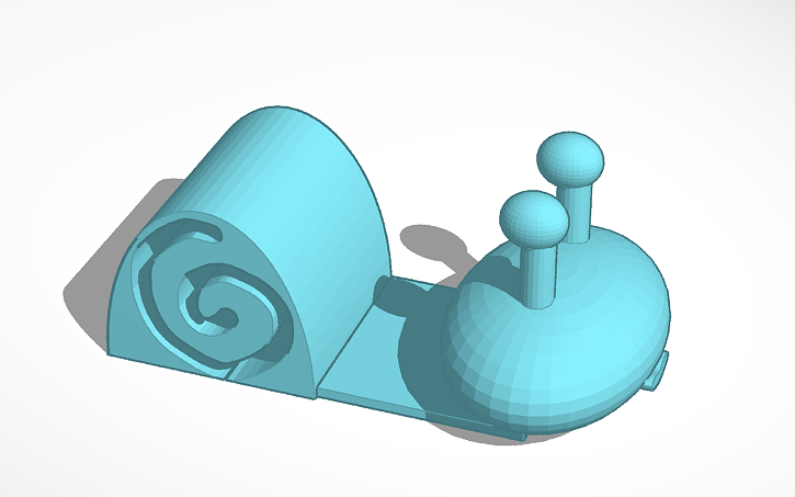 3D design Snail | Tinkercad