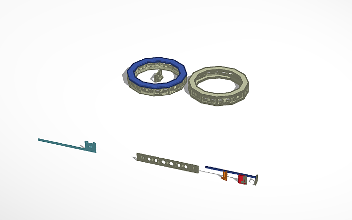 3D design sensor donut ev3 - Tinkercad