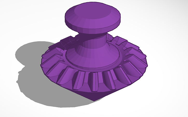 3D design spinning top - Tinkercad