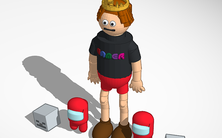 3D design person - Tinkercad