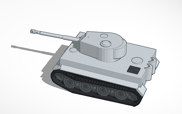 3D design TİGER - Tinkercad