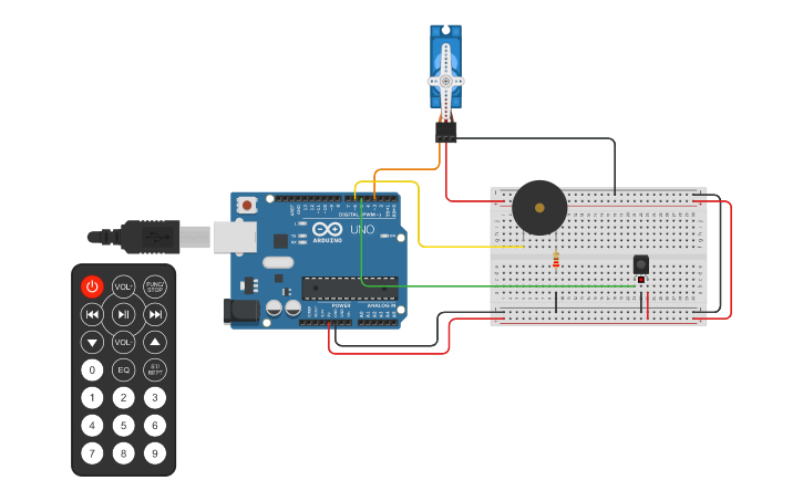 Circuit design Desafio 1 | Tinkercad