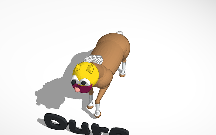 3D design Awesome Durp - Tinkercad