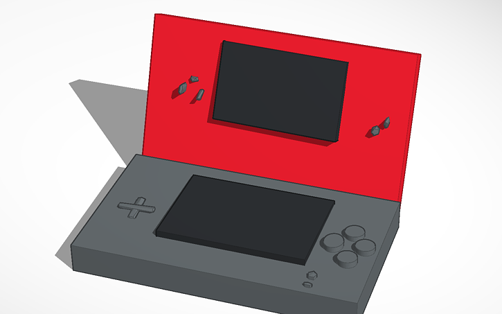 3D design Nintendo DS | Tinkercad