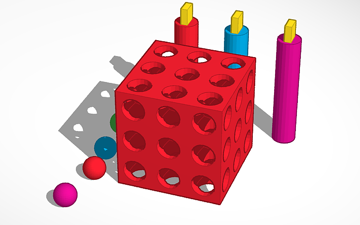 3d Design Fidget Toy Puzzle Tinkercad