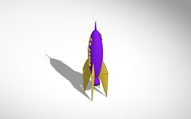 3D design ad astra - Tinkercad