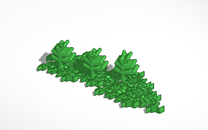 3D design trees - Tinkercad