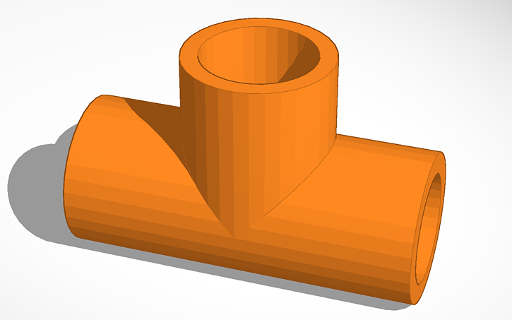 3D design PVC - Tinkercad