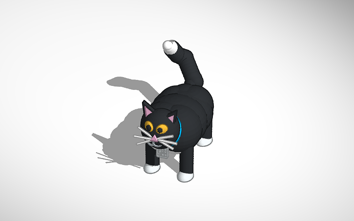 3D design Tinker-CAT - Tinkercad