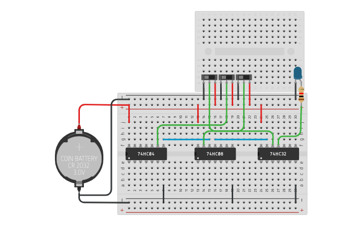 Circuit design LAB8-3 - Tinkercad