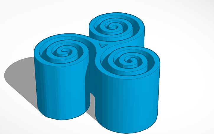 3D design wave - Tinkercad