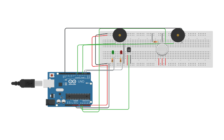 Circuit design sensor | Tinkercad
