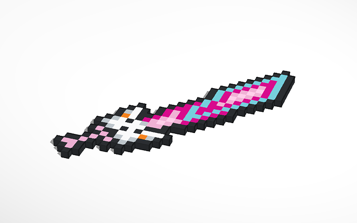 3D design Meowmere (terraria) - Tinkercad