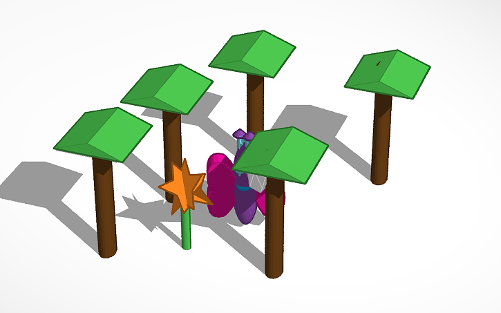 3D design Butterfly | Tinkercad